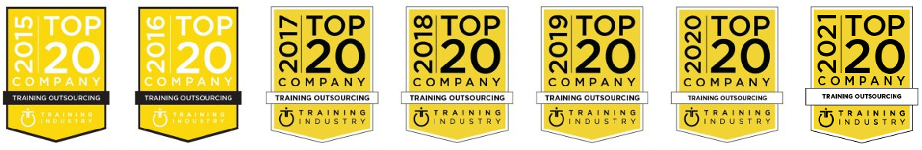 Cegos in the 2021 Top 20 Outsourcing Training companies